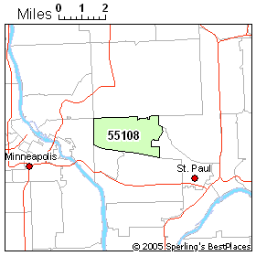St. Paul (zip 55108), Minnesota Economy