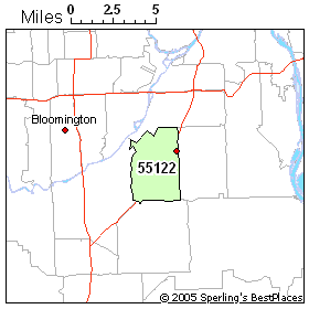 Rankings in Zip 55122 (Eagan, MN)
