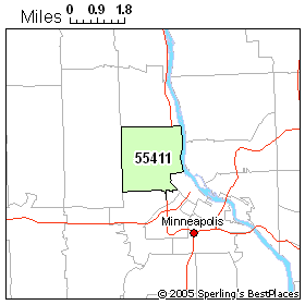 Zip 55411 (Minneapolis, MN) Rankings
