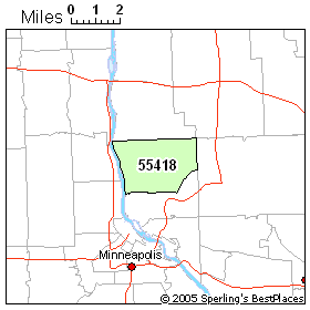 Zip 55418 (Minneapolis, MN) Rankings