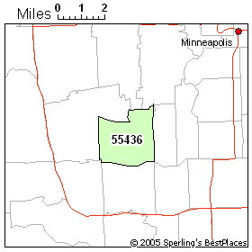Edina Mn Zip Code Map - United States Map