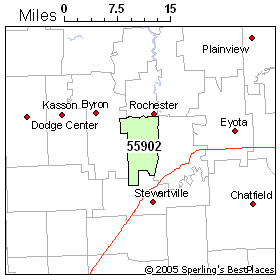 Zip 55902 (Rochester, MN) Rankings