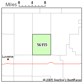 Zip 56155 (Lismore, MN) Rankings
