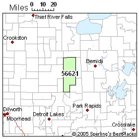 Rankings in Zip 56621 (Bagley, MN)