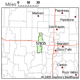 Zip 57035 (Humboldt, SD) Rankings