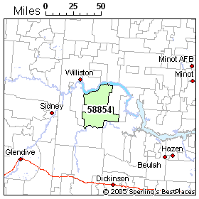 Rankings in Zip 58854 (Watford City, ND)