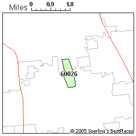 Glenview Il Zip Code Map - Map