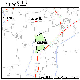 Bolingbrook Il Zip Code Map - Map