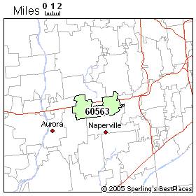 Naperville Il Zip Code Map - Map