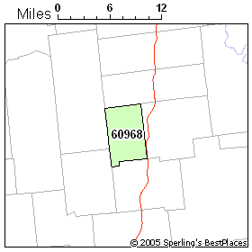 Rankings in Zip 60968 (Thawville, IL)
