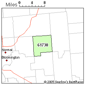 Zip 61730 (Cooksville, IL) Rankings