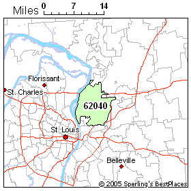 Rankings in Zip 62040 (Granite City, IL)