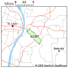 Rankings in Zip 62207 (East St. Louis, IL)
