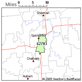 Springfield Il Zip Code Map - Map
