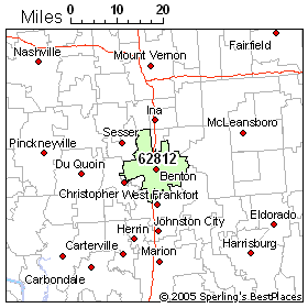 Zip 62812 (Benton, IL) Rankings