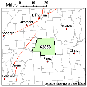 Zip 62858 (Louisville, IL) Rankings