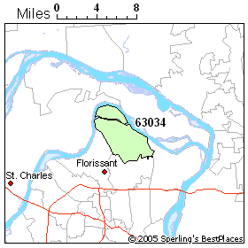 Rankings in Zip 63034 (Old Jamestown, MO)