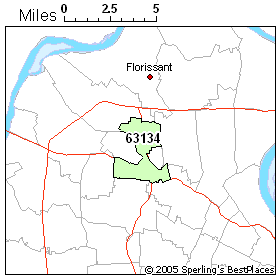 Zip 63134 (Berkeley, MO) Rankings