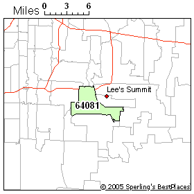 Zip 64081 (Lees Summit, MO) Rankings