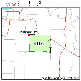 Zip Code 64128 Kansas City Metro Map 64128 Zip Code (Kansas City,