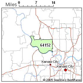 Kansas Missouri Zip Code Map - United States Map