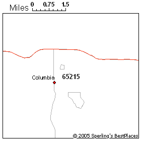 Columbia Mo Zip Code Map