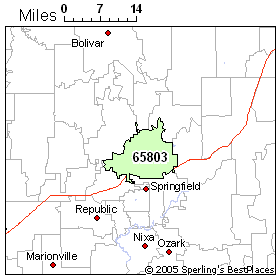 Best Place to Live in Springfield (zip 65803), Missouri