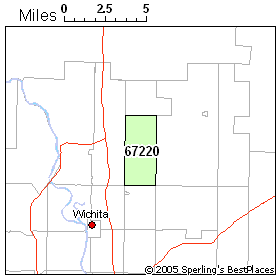 Wichita Zip Code Map - United States Map