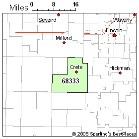 Zip 68333 (Crete, NE) Rankings