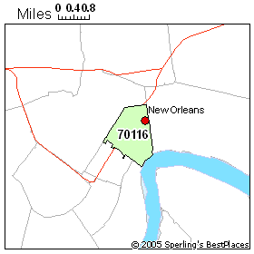 Zip 70116 (New Orleans, LA) Rankings
