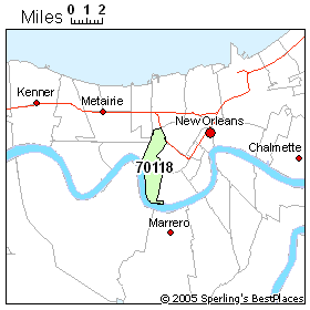 Zip 70118 (New Orleans, LA) Rankings