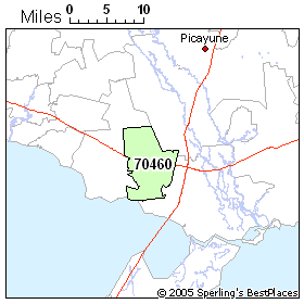 Slidell La Zip Code Map - Map