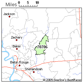 Zip 70706 (Denham Springs, LA) Rankings