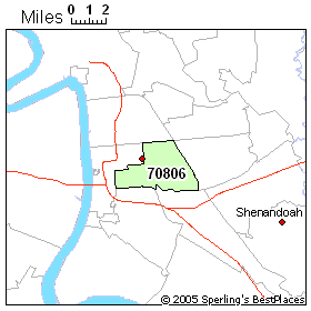 Baton Rouge (zip 70806), Louisiana