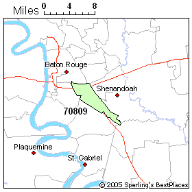 Zip 70809 (Baton Rouge, LA) Rankings
