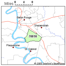 Zip 70810 (Baton Rouge, LA) Rankings