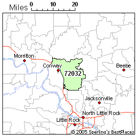 Zip 72032 (Conway, AR) Rankings