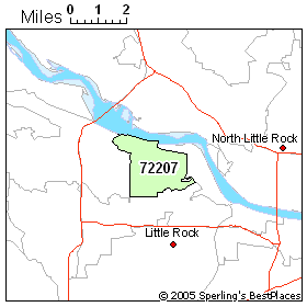 Rankings in Zip 72207 (Little Rock, AR)