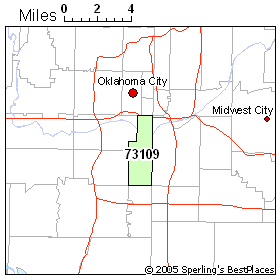 Zip 73109 (Oklahoma City, OK) Rankings