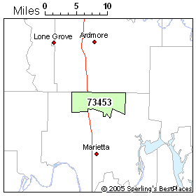 Zip 73453 (Overbrook, OK) Rankings