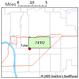 Rankings in Zip 74112 (Tulsa, OK)