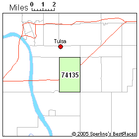 Zip 74135 (Tulsa, OK) Rankings