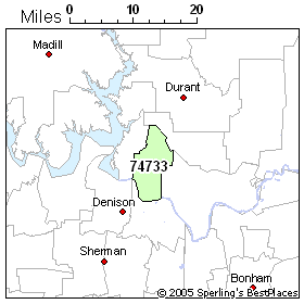 Zip 74733 (Colbert, OK) Rankings