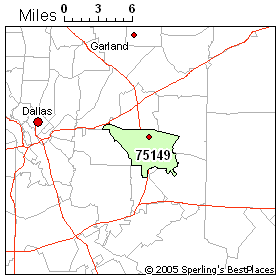 Zip 75149 (Mesquite, TX) Rankings