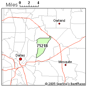 Dallas (zip 75218), Texas Crime
