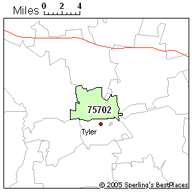Zip 75702 (Tyler, TX) Rankings