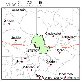 Zip 75792 (Winona, TX) Rankings