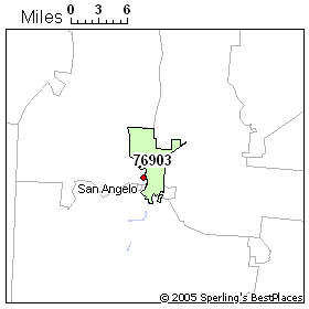 Zip 76903 (San Angelo, TX) Rankings