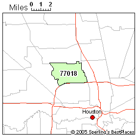 Zip 77018 (Houston, TX) Rankings