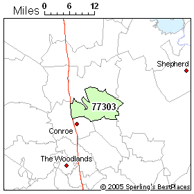 Zip Code Map Conroe Tx - United States Map